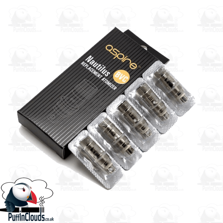 Aspire Nautilus & Mini Nautilus BVC Coils (5 Pack) | Puffin Clouds UK