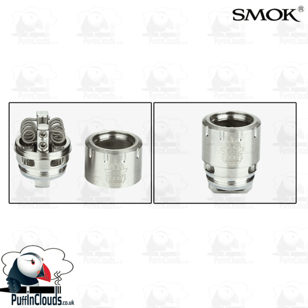 SMOK V8 Baby RBA Deck (Rebuildable Atomiser) | Puffin Clouds UK