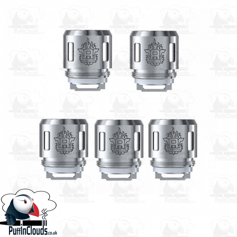 SMOK V8 Baby T8 Coils (5 Pack) | Puffin Clouds UK