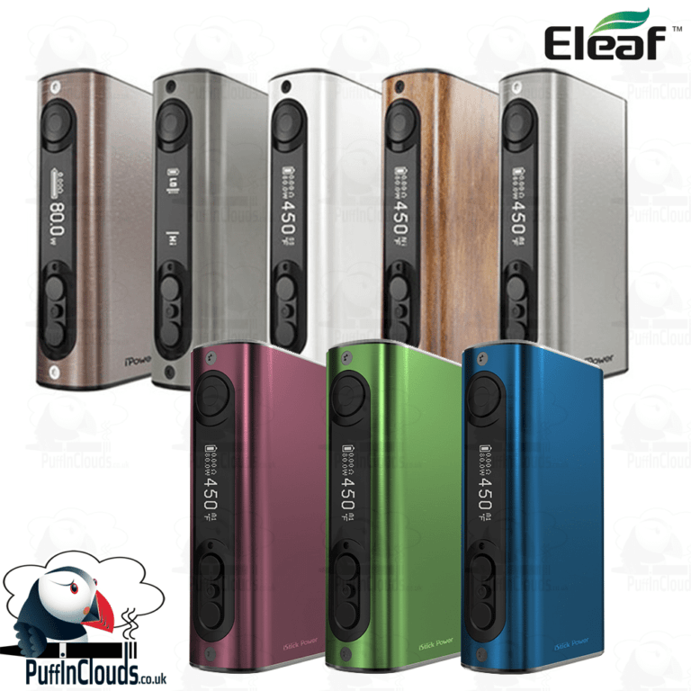 Eleaf iStick Power Mod 80W with 5000 mAh Battery | Puffin Clouds UK
