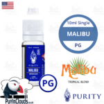 Purity Malibu E-Liquid - Pina Colada & Menthol | Puffin Clouds UK