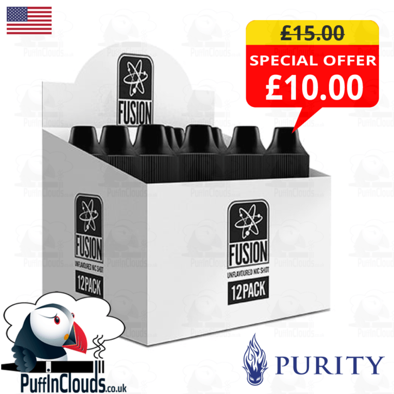 Purity SubZero Shake n Vape E-Liquid | Puffin Clouds UK