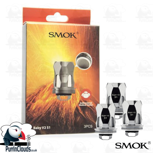 SMOK TFV-Mini V2 S1 Coils (3 Pack) - Puffin Clouds Ltd